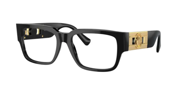 Versace Ve3350 Eyeglasses - Black