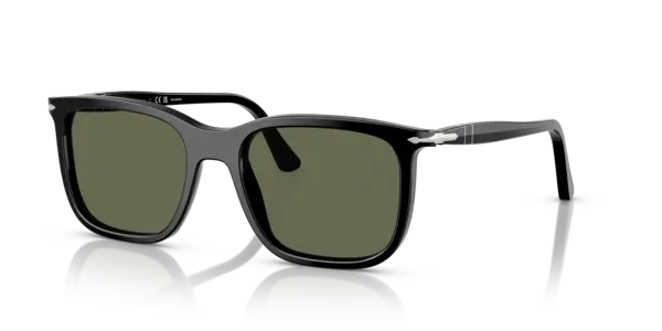 Persol Full Rim Square Sunglasses - Noir