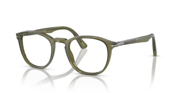 Persol Po3143v Eyeglasses - Vert Olive Transparent