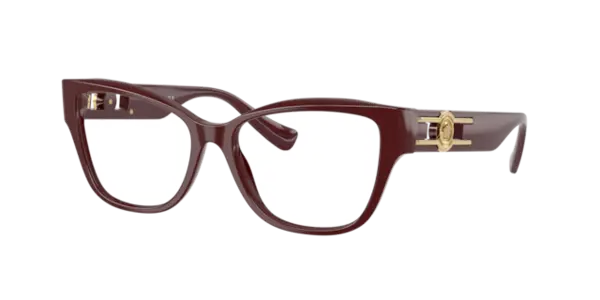 Versace Ve3347 Eyeglasses - Solid Red