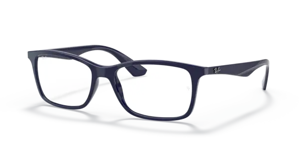 Ray-ban Full Rim Rectangle Eyeglasses - Blue