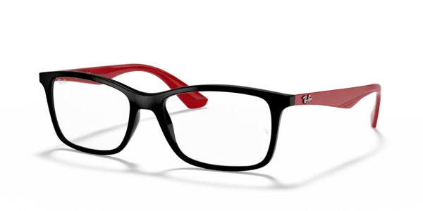 Ray-ban Full Rim Rectangle Eyeglasses - Noir