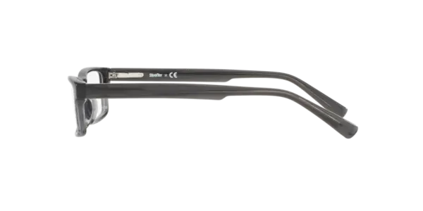 SFEROFLEX Rectangle Eyeglasses - Transparent Black