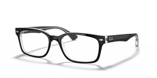 Ray-ban Eyeglasses - Noir Sur Transparent