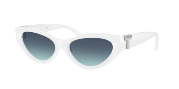 Tiffany & Co. Oval Sunglasses - Bright White