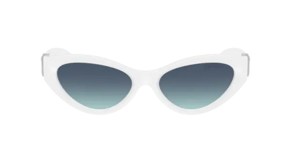 Tiffany & Co. Oval Sunglasses - Bright White