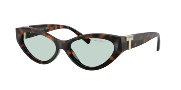 Tiffany & Co. Oval Sunglasses - Havana