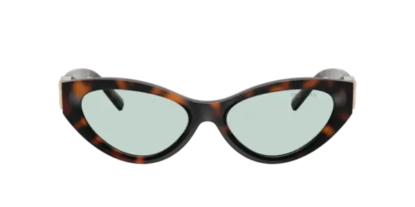 Tiffany & Co. Oval Sunglasses - Havana