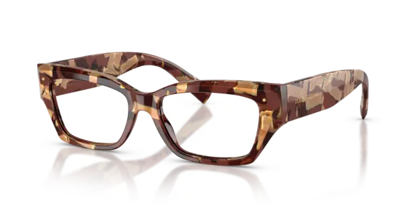 Dolce & Gabbana Dg3387 Eyeglasses - Pearl Havana Brown
