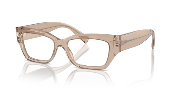 Dolce & Gabbana Dg3387 Eyeglasses - Transparent Camel