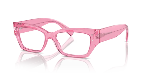 Dolce & Gabbana Dg3387 Eyeglasses - Transparent Pink