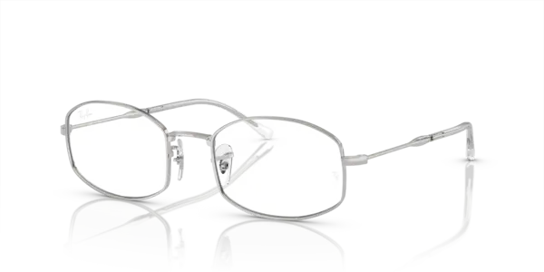 Ray-ban Full Rim Eyeglasses - Silver