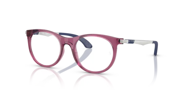 Ray-ban Full Rim Eyeglasses - Violeta Traslúcido