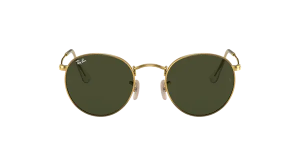 Ray-ban Round Flash Lenses Sunglasses - Arista Gold