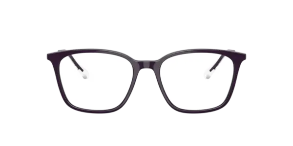 Armani Exchange Butterfly Eyeglasses - Shiny Dark Purple