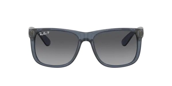 Ray-ban Square Frame Sunglasses - Transparent Blue