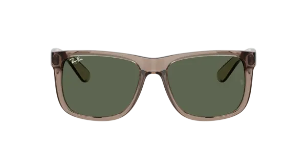 Ray-ban Square Frame Sunglasses - Transparent Brown
