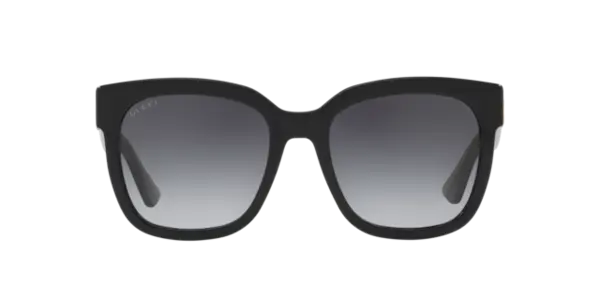 Gucci Rectangle Sunglasses - Black