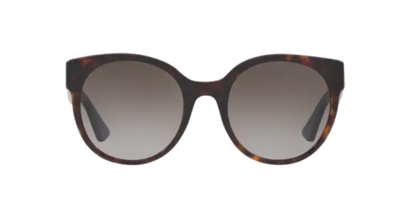 Gucci Round Frame Sunglasses - Brown