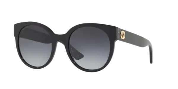 Gucci Round Frame Sunglasses - Noir