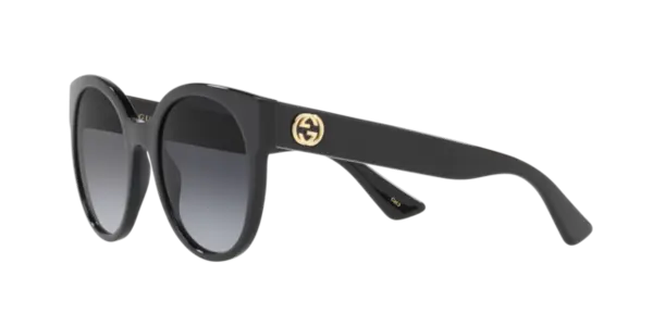Gucci Round Frame Sunglasses - Noir
