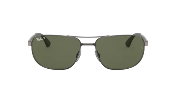 Ray-ban Square Frame Sunglasses - Gunmetal