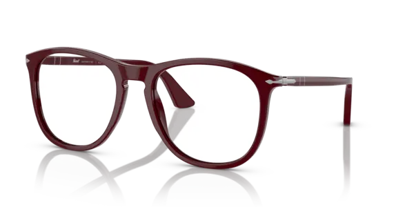 Persol Full Rim Eyeglasses - Dark Burgundy