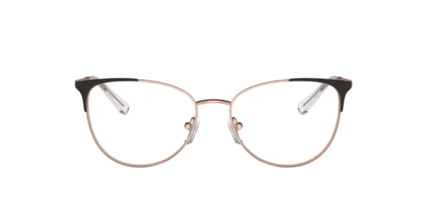 Armani Exchange Cat Eye Eyeglasses - Matte Rose Gold And Black
