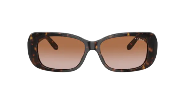 VOGUE Rectangle Sunglasses - Dark Havana