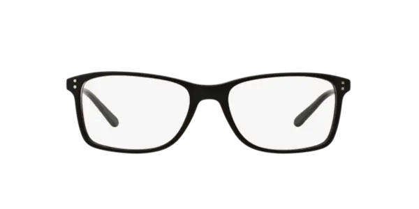 Polo Ralph Lauren Rectangle Eyeglasses - Matte Black