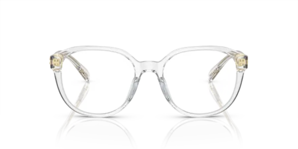 COACH Round Frame Eyeglasses - Crystal