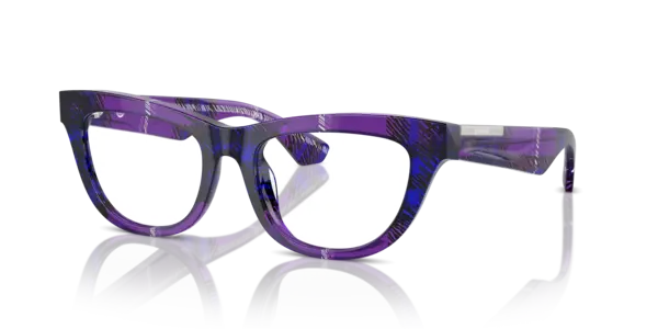 Burberry Full Rim Square Frame Eyeglasses - Violeta De Cuadros