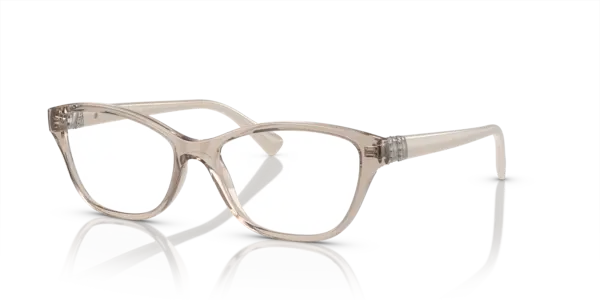 VOGUE EYEWEAR Vo5516b Full Rim Eyeglasses - Transparent Light Brown