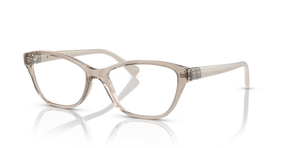 VOGUE EYEWEAR Vo5516b Full Rim Eyeglasses - Transparent Light Brown