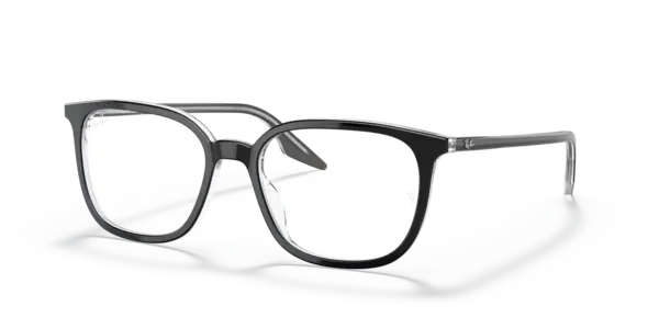 Ray-ban Eyeglasses - Noir Sur Transparent