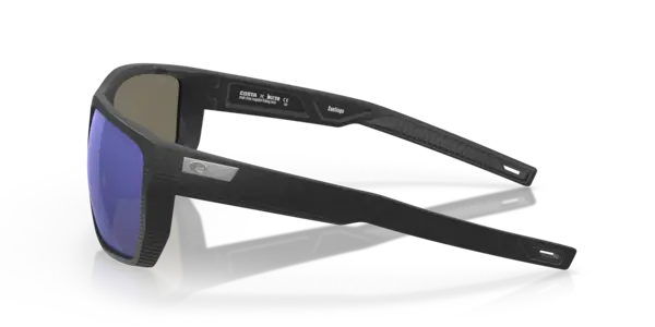 COSTA DEL MAR Rectangle Sunglasses - Net Black