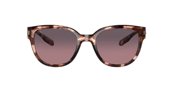 COSTA DEL MAR Rectangle Sunglasses - Coral Tortoise