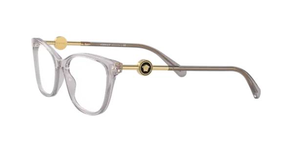 Versace Ve3293 Eyeglasses - Transparent Grey