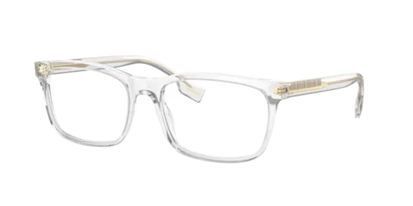 Burberry Rectangle Eyeglasses - Transparent