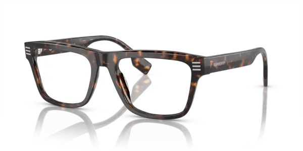 Burberry Rectangle Eyeglasses - Havana Foncé