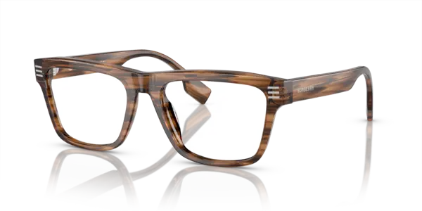 Burberry Rectangle Eyeglasses - Marrón