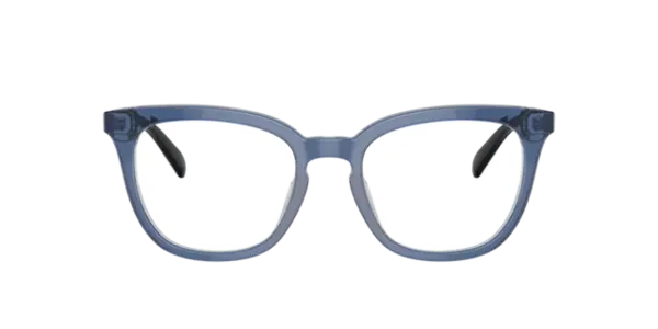 COACH Square Eyeglasses - Transparent Blue