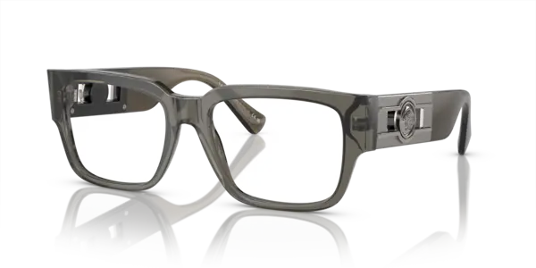 Versace Ve3350 Eyeglasses - Gris Traslúcido