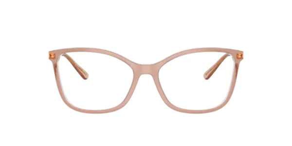 VOGUE Butterfly Eyeglasses - Top Pink,transparent