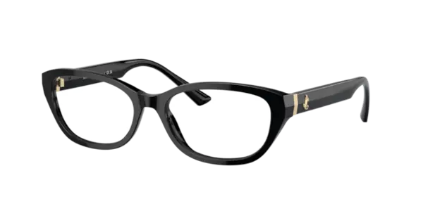 JIMMY CHOO Oval Optical Glasses - Black