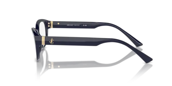 JIMMY CHOO Oval Optical Glasses - Blue