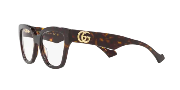 Gucci Gg1424o Eyeglasses - Tortoise Brown