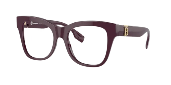 Burberry Square Eyeglasses - Bordeaux