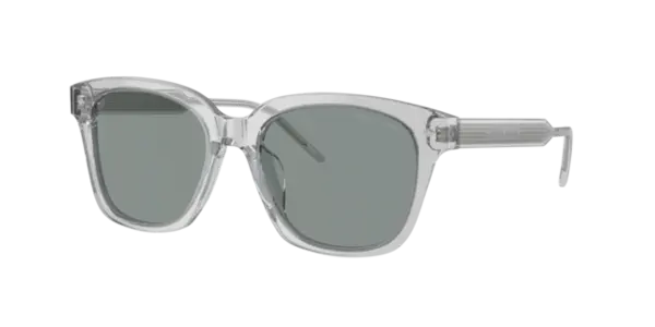Giorgio Armani Ar8210u Square Frame Sunglasses - Transparent Grey