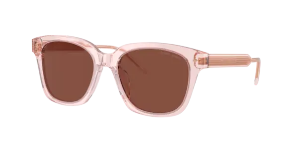 Giorgio Armani Ar8210u Square Frame Sunglasses - Transparent Pink
